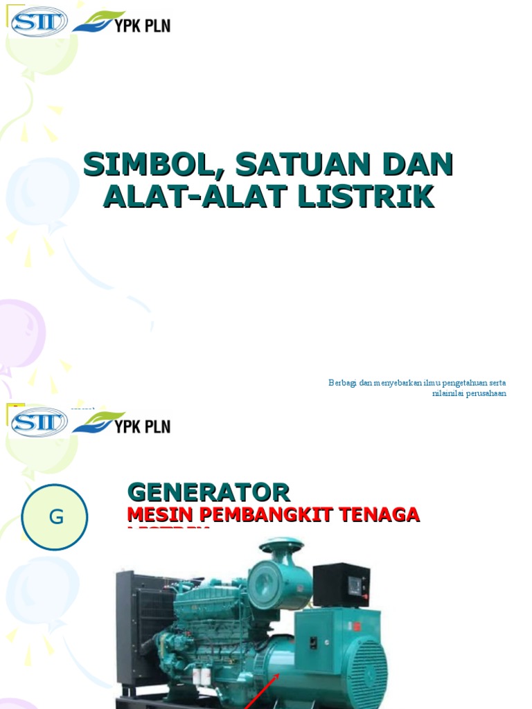 Simbol dan Satuan Listrik Dasar | PDF