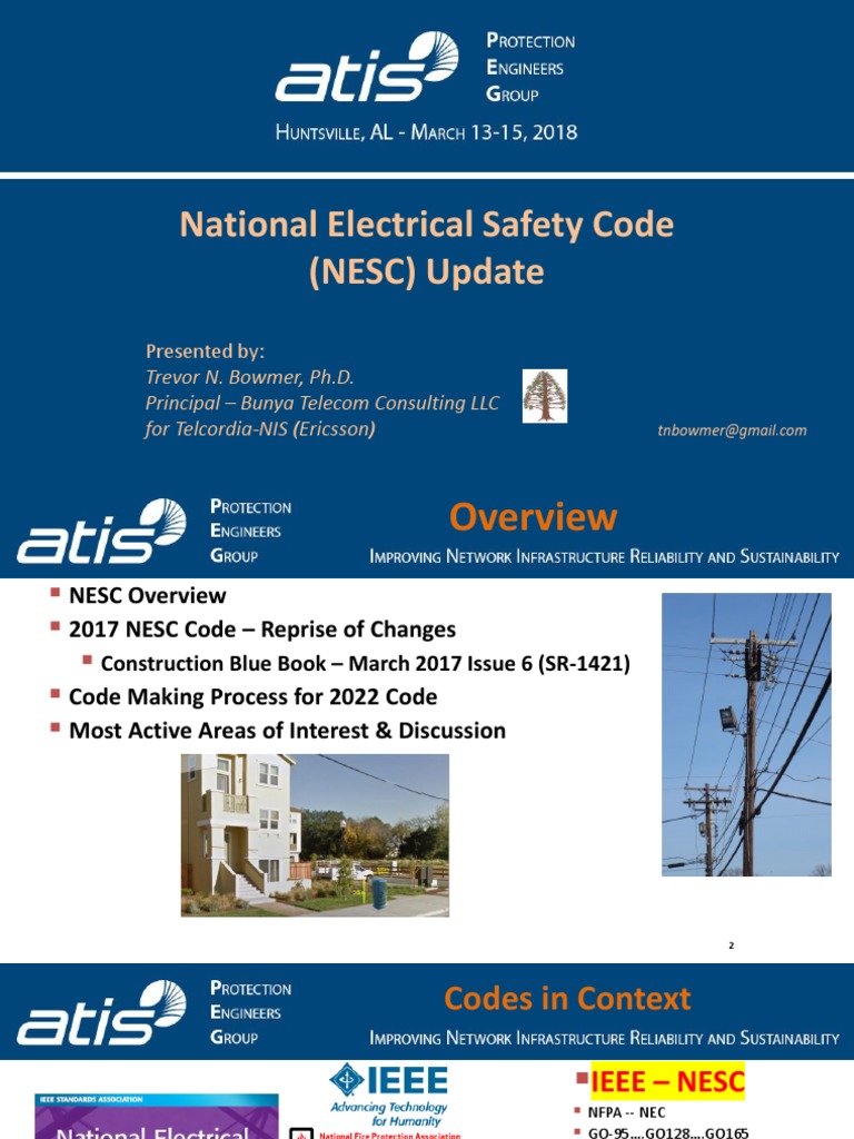 NESC Update TBowmer | Download Free PDF | Distributed Generation ...