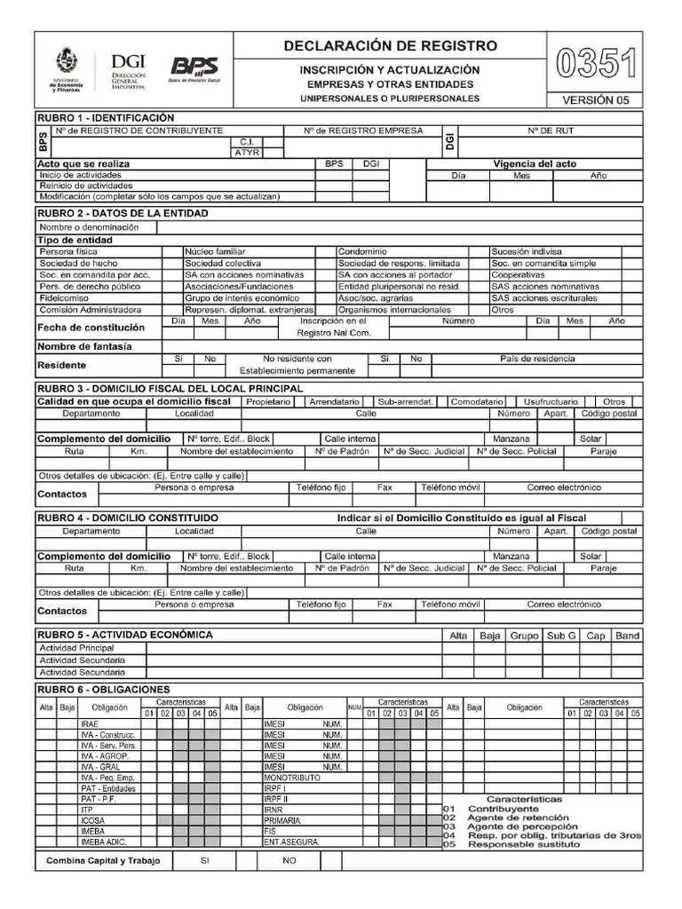 Formulario 0351 - V4 | PDF | Justicia | Crimen y violencia