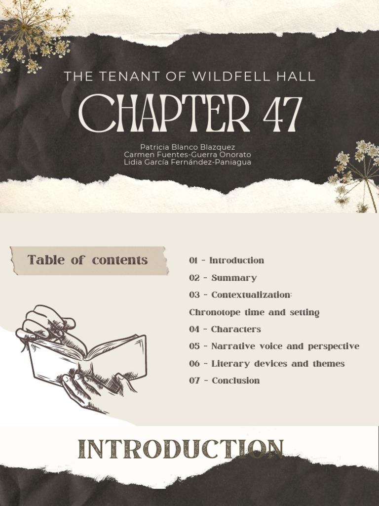 The Tenant of Wilfell Hall. Chapter 47 | PDF | The Tenant Of Wildfell Hall