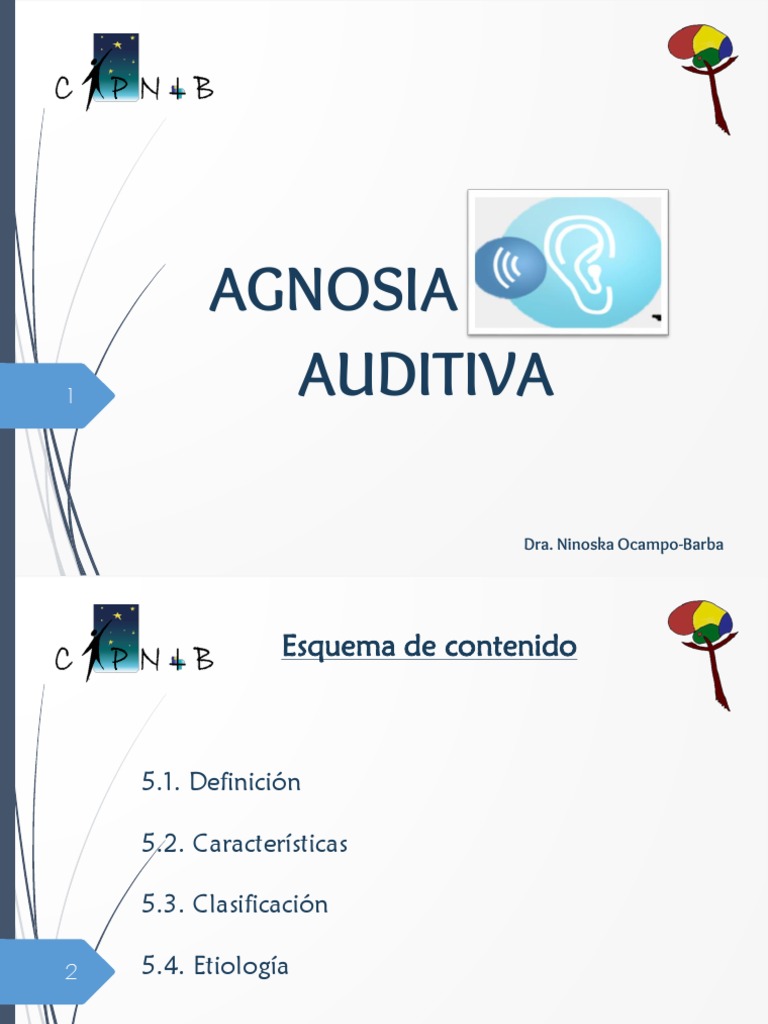 5.2. Agnosia Auditiva y Agnosia Táctil | PDF | Corteza cerebral ...