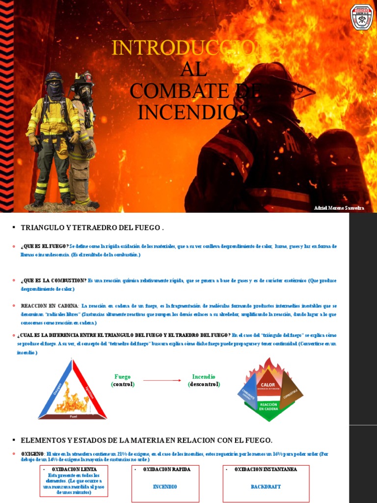COMBATE DE INCENDIOS AMS | PDF | Incendios | Fuego fatuo