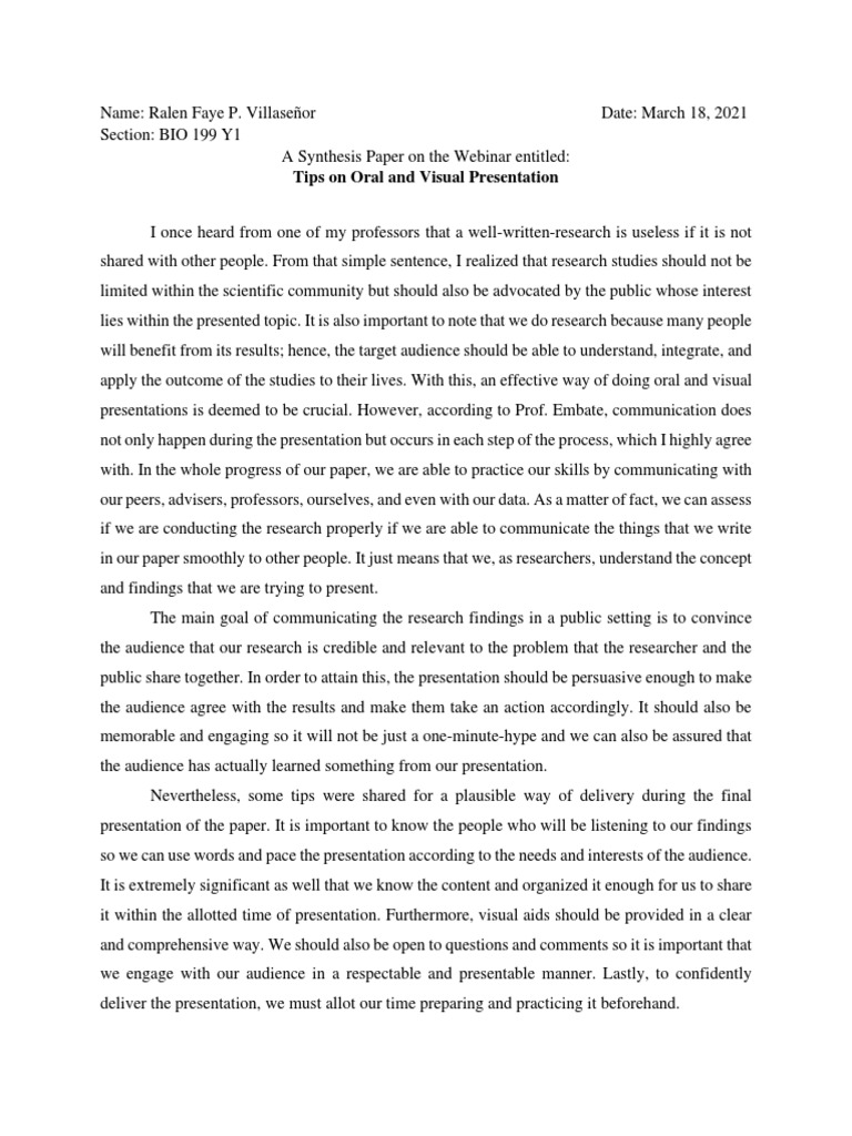 Synthesis Paper 1 | PDF | Behavior Modification | Cognitive Science