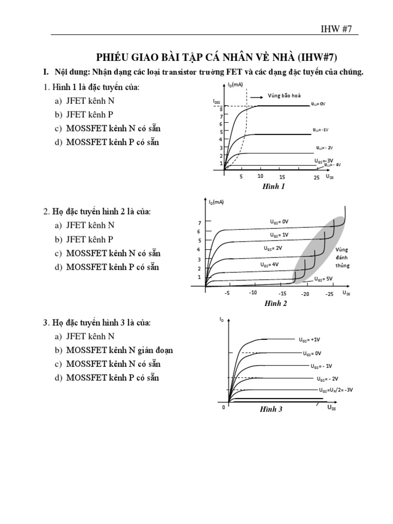 Phieu Giao Bai Tap Ve Nha IHW#7 | PDF