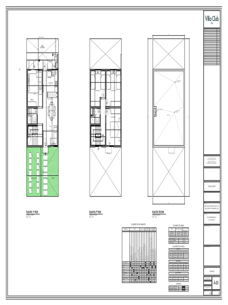Planos Casa Avanti - Proyecto Arquitectónico | PDF