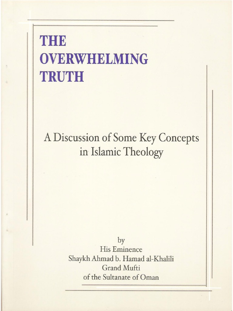 The Overwhelming Truth | PDF