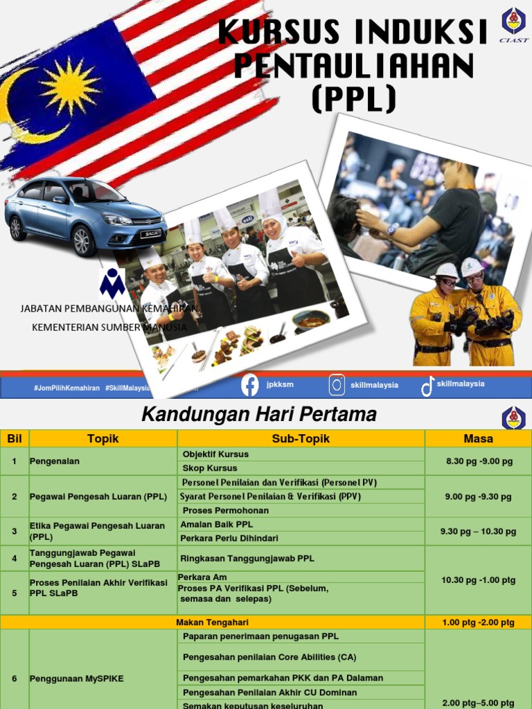 Induksi Pegawai Pengesah Luaran | PDF