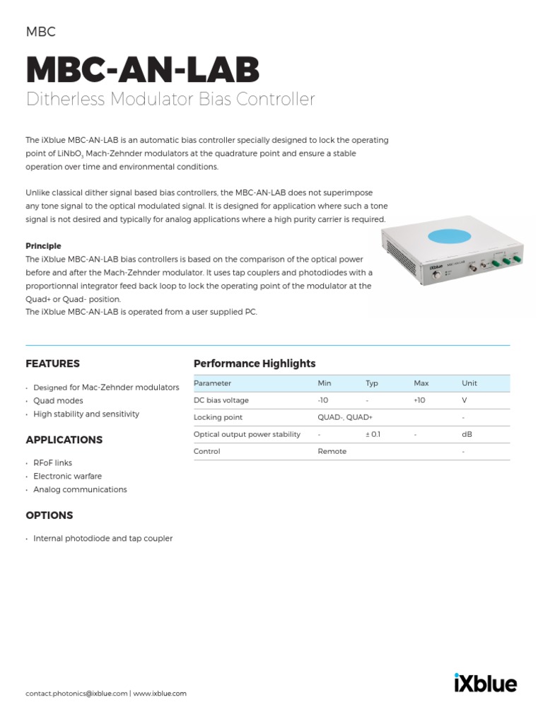 MBC An Lab | PDF | Modulation | Electricity
