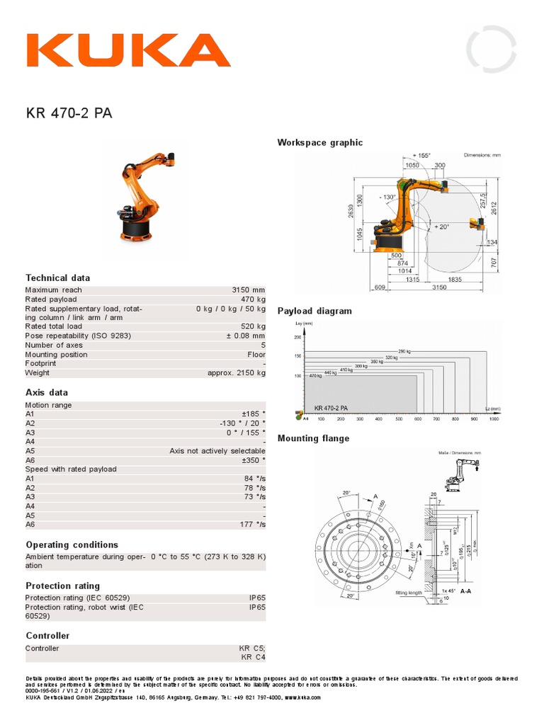 KR 470-2 PA: Workspace Graphic | PDF