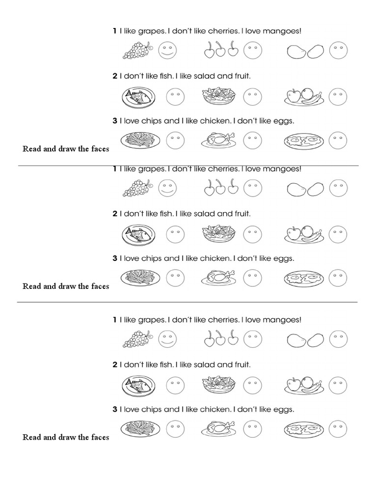 How to Read and Draw Faces | PDF | Language Arts & Discipline | Foreign ...