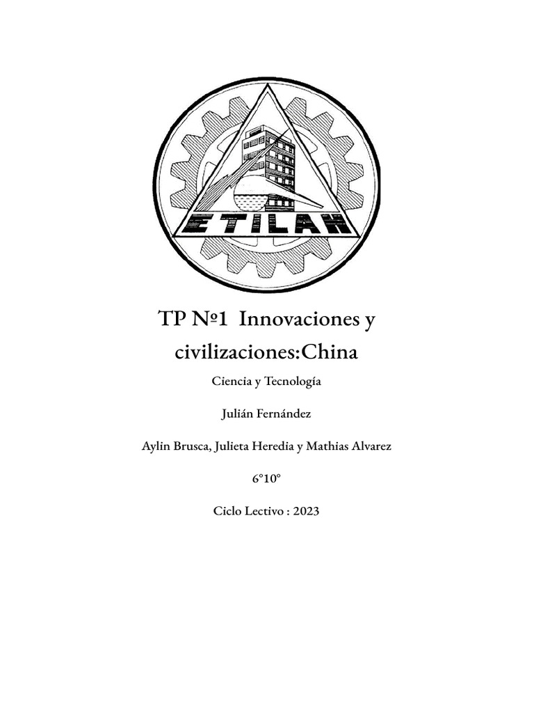 Inventos Chinos: Papel, Pólvora y Brújula | PDF | Papel | Pólvora