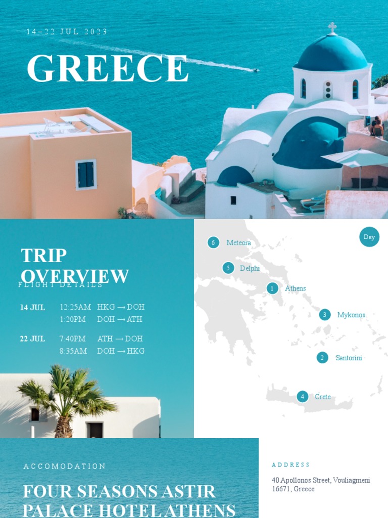 Greece Presentation Template | Download Free PDF | Athens