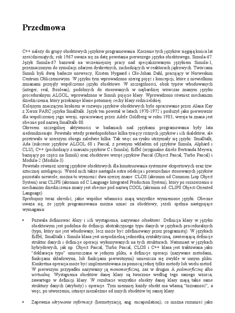 Programowanie W C | PDF