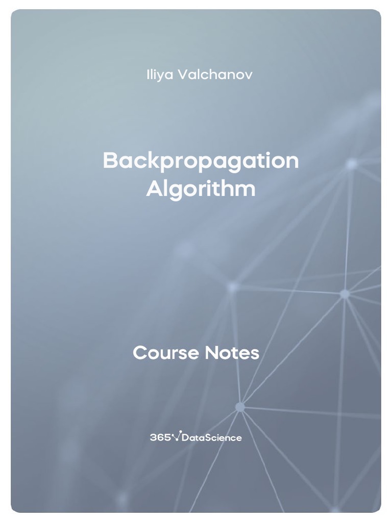 Backpropagation Algorithm | PDF | Derivative | Systems Science Backpropagation Algorithm | PDF | Derivative | Systems Science