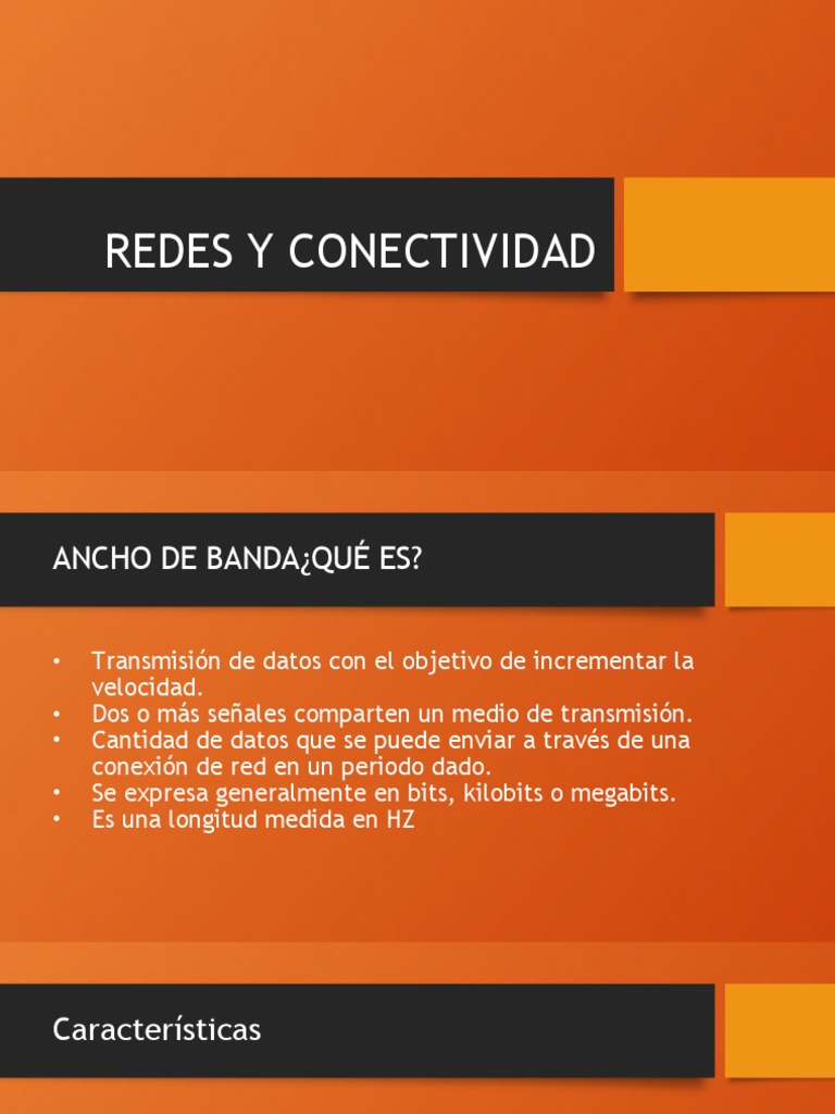 Redes y Conectividad | PDF