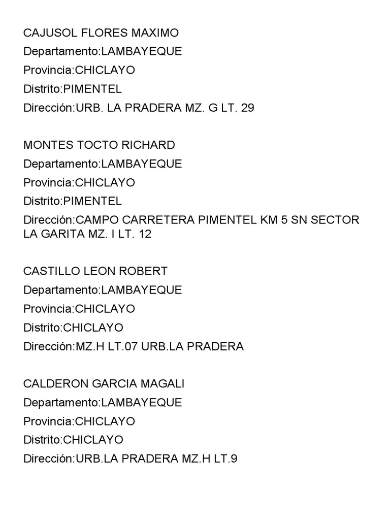 CAJUSOL FLORES MAXIMO | PDF