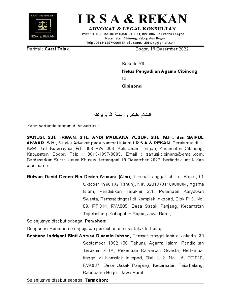 CT. Ridwan David Deden | PDF