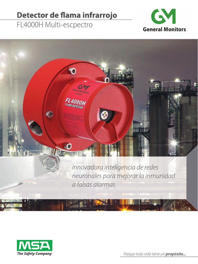 FL4000H Bulletin ES | PDF | Sensor | Infrarrojo