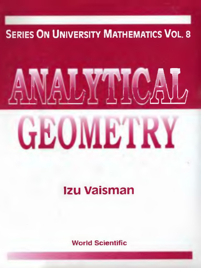 Analytical Geometry by Vaisman | PDF