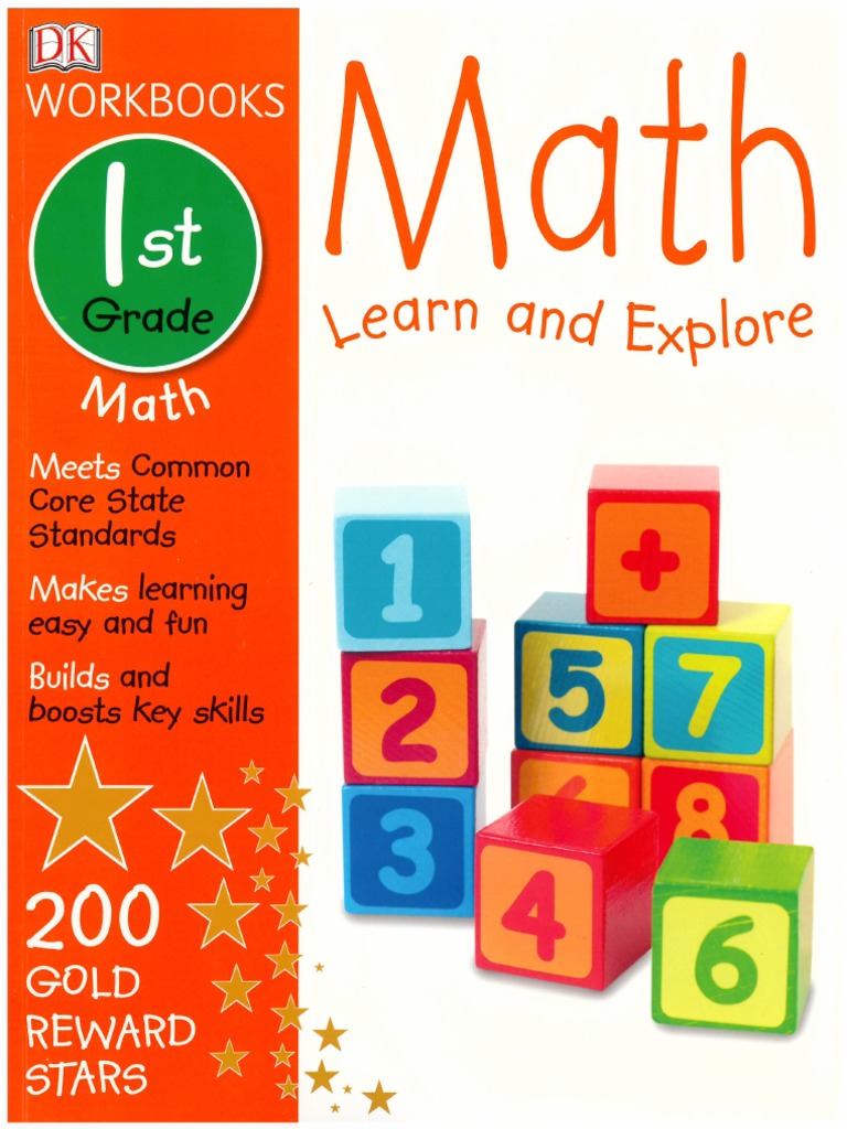 DK Workbooks 1st Grade MATH | PDF | Polytopes | Geometric Objects