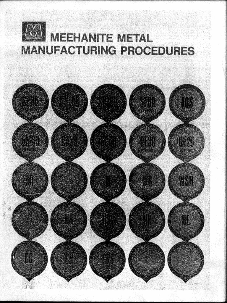 manual de aleaciones Meehanite | PDF
