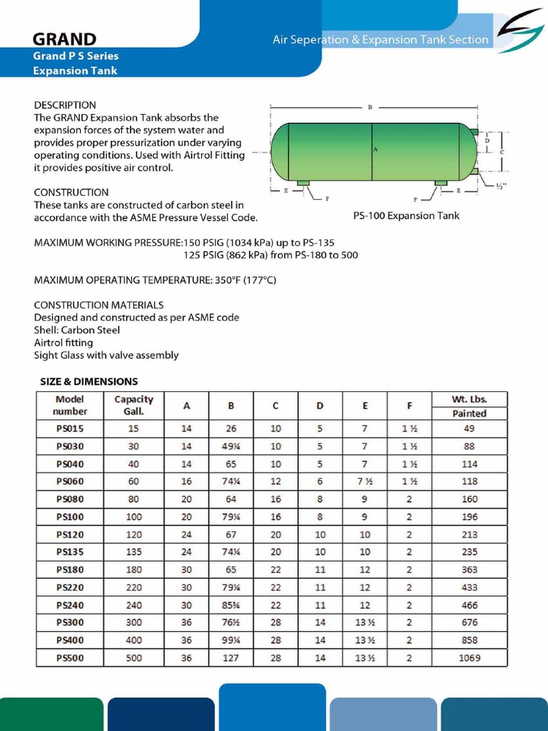 Expansion Tank | PDF