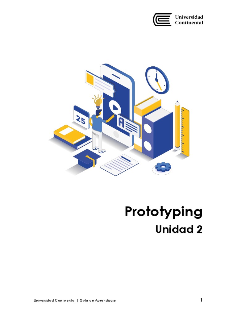 Guía de Aprendizaje Unidad 2 - Prototyping | PDF