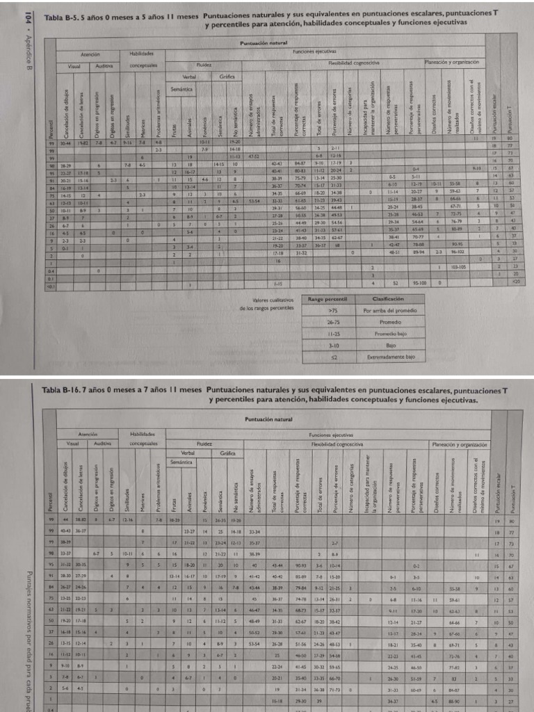 Baremos Wisconsin y Torre de México | PDF