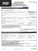 Canadian Adult Passport Application Form | PDF | Identity Document ...