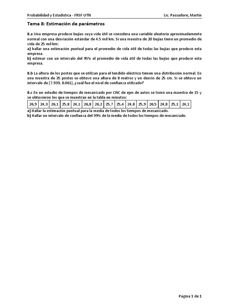 Práctica Tema 8.1N PyE FRSF | PDF | Tecnología