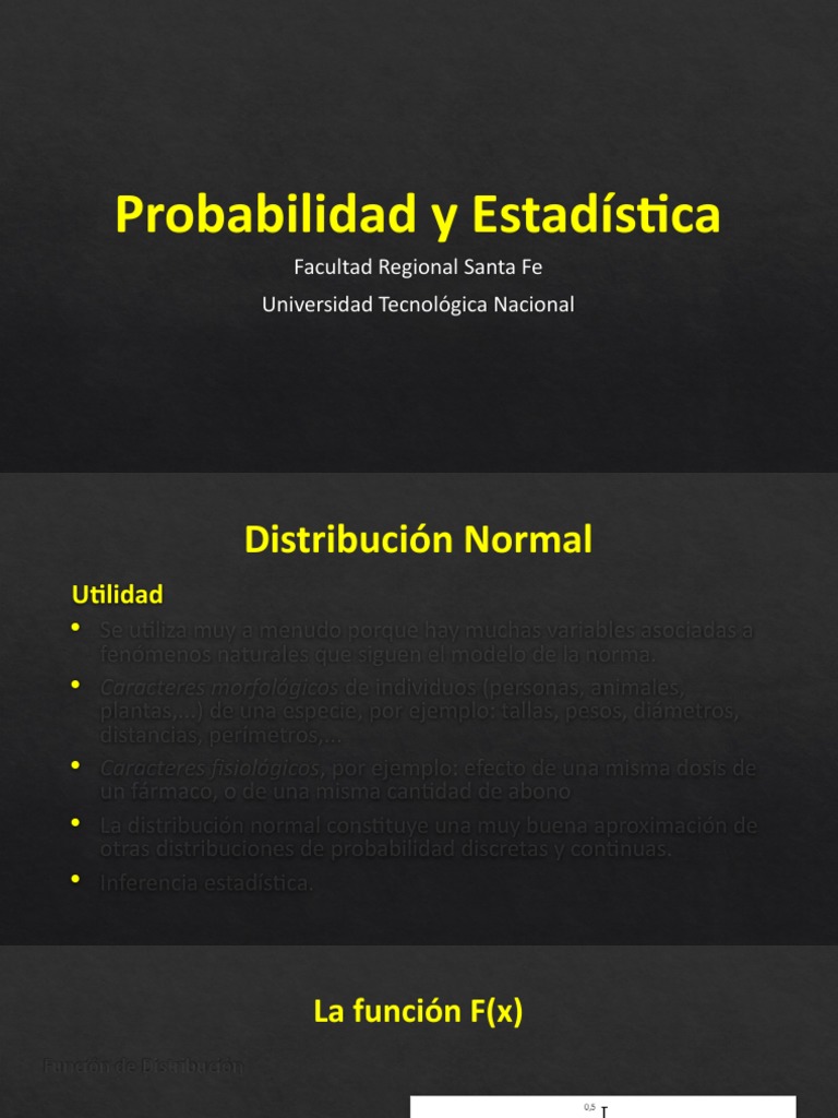 CAP 06 PyE-FRSF-UTN | PDF | Distribución normal | Desviación Estándar