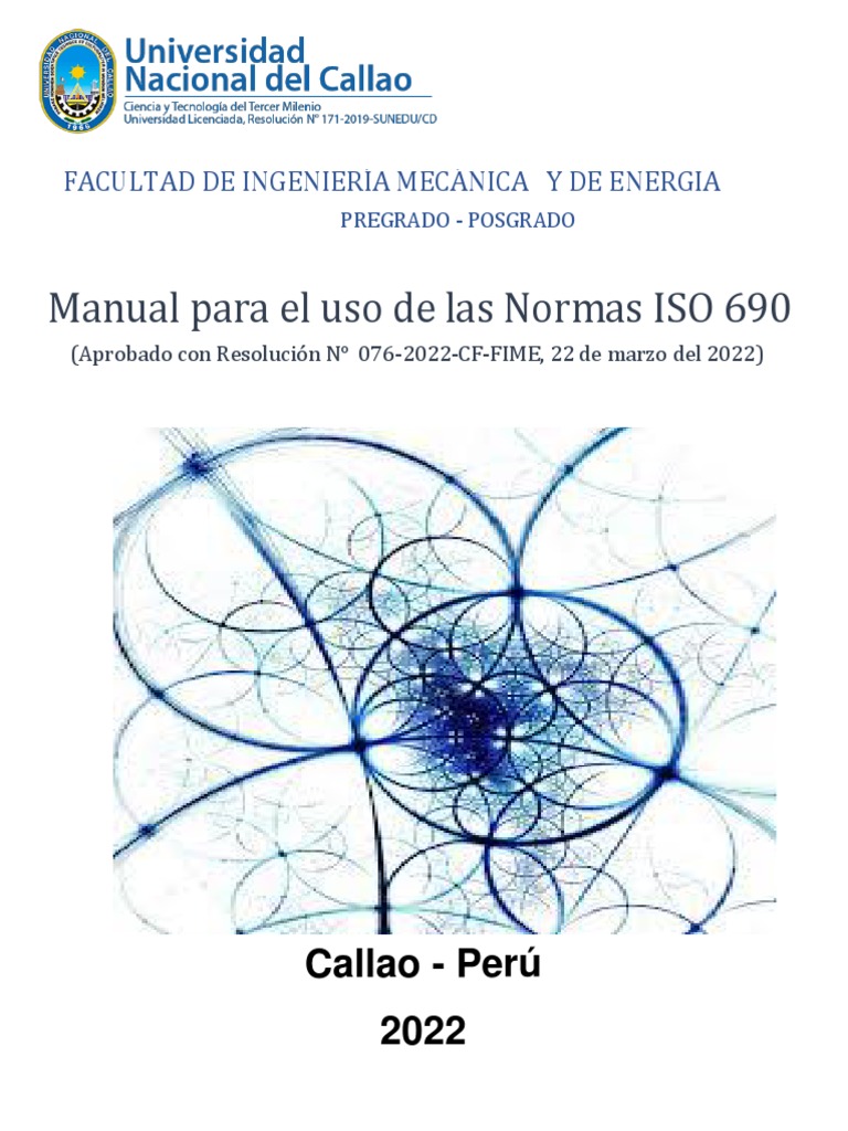 Manual ISO 690 | PDF | Citación