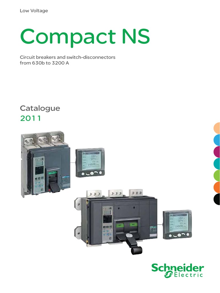 Interruptor Compact NS 630 - 3200a | PDF | Switch | Reliability Engineering