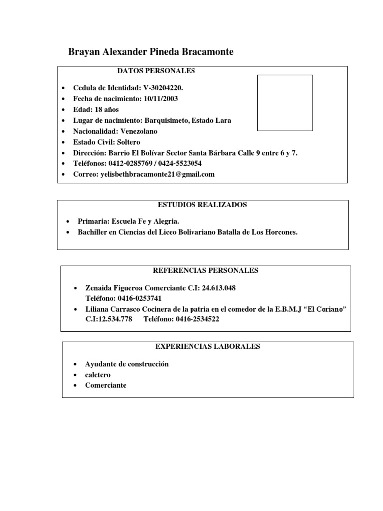 Brayan Alexander Pineda Bracamonte 1 | PDF