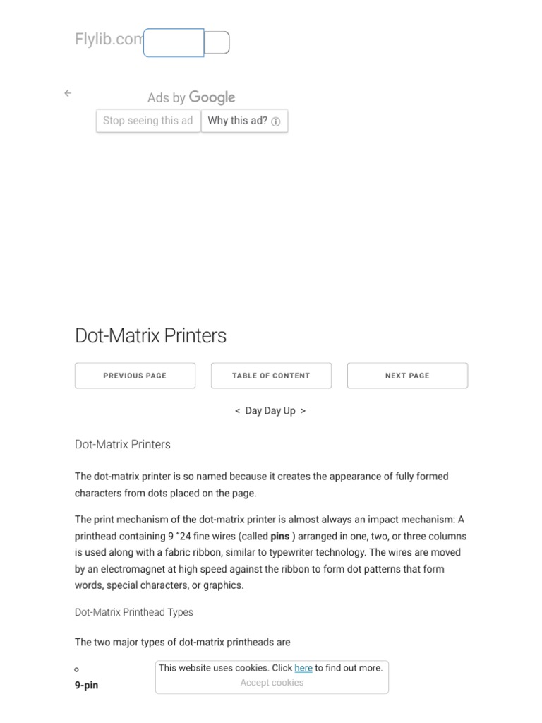 LTO Barcode Tape Labels: Dot-Matrix Printers | PDF | Printer (Computing ...