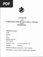 MGNREGA Permissible Works List 2025 | PDF | Drainage | Plantation