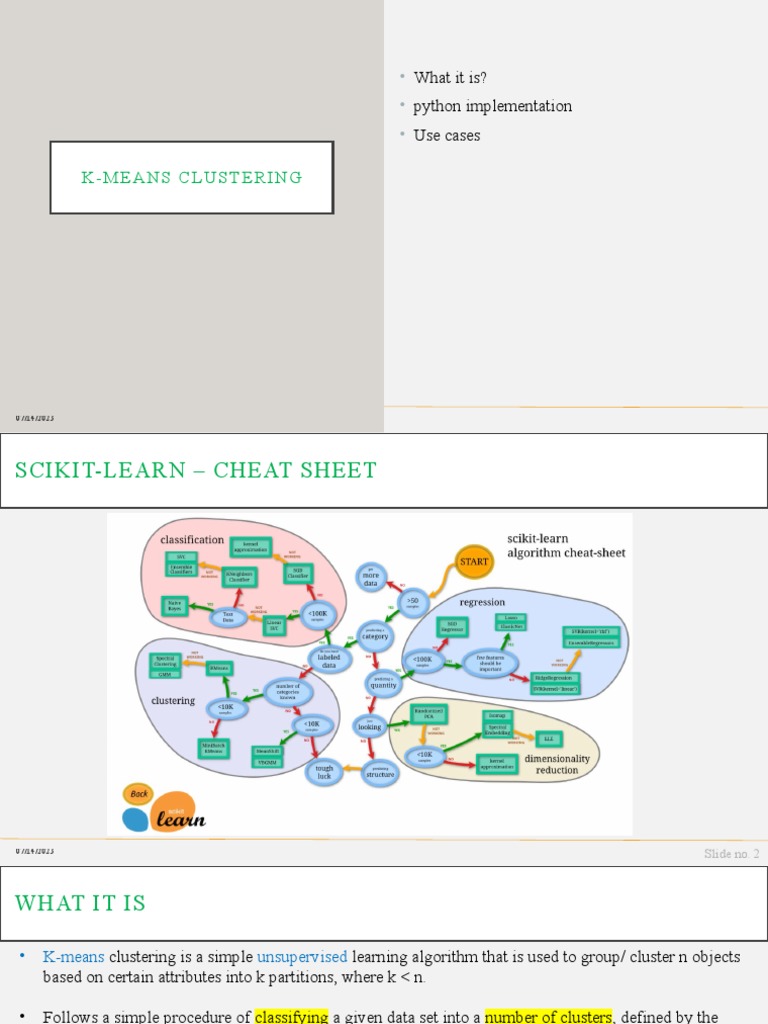 20 - 1 - ML - Unsup - 01 - Partition Based - Kmeans | PDF | Cluster Analysis | Machine Learning