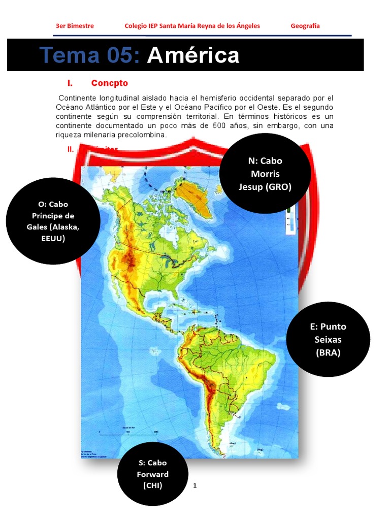 AMÉRICA | PDF | Américas | América del Sur