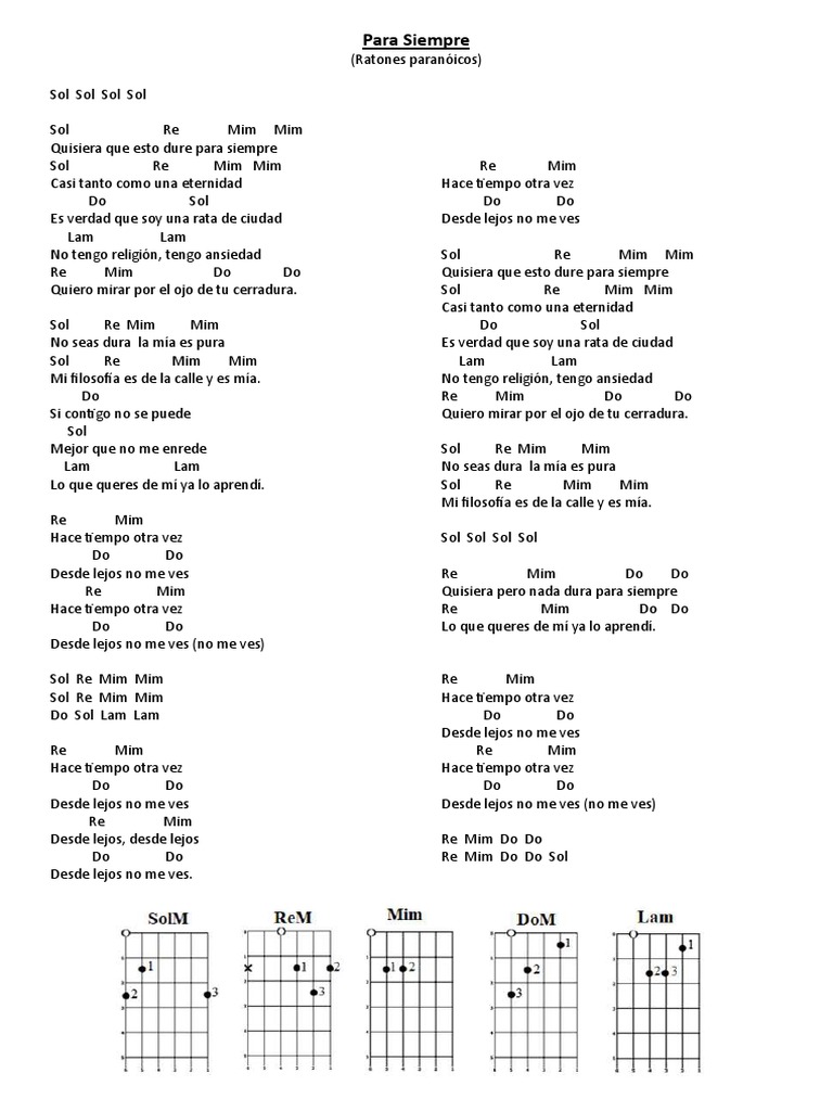 Para Siempre | PDF
