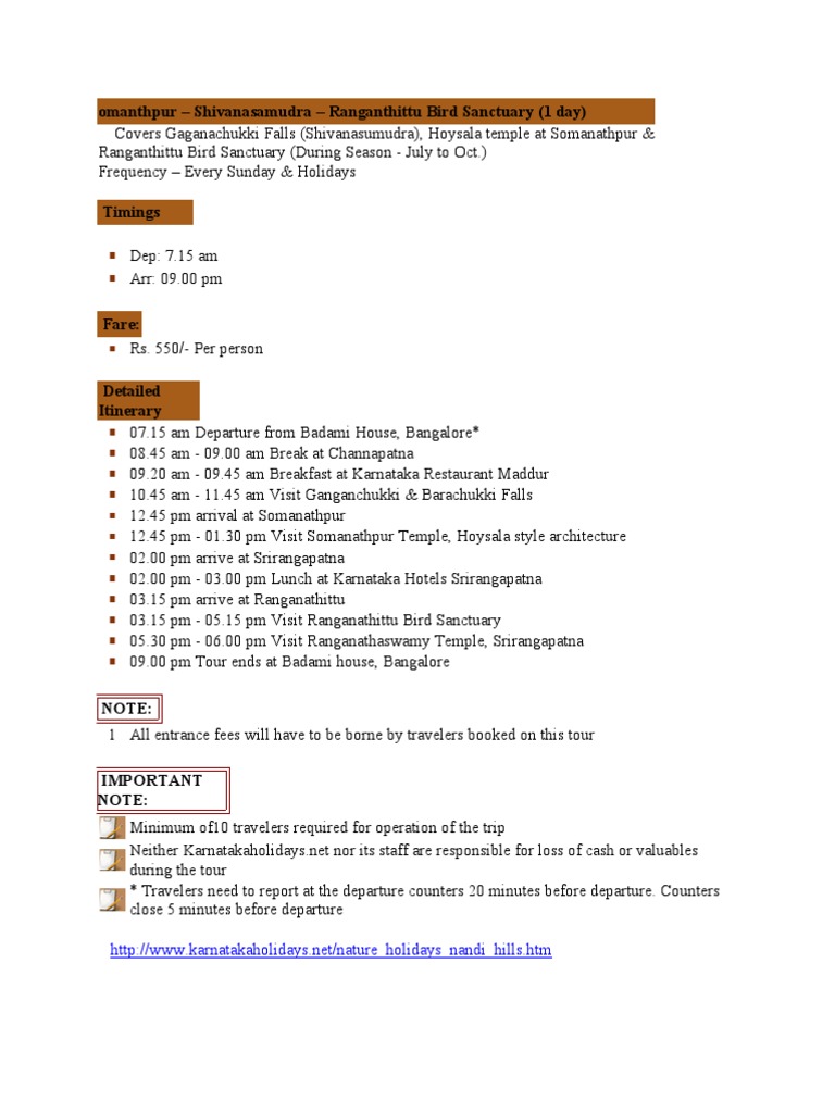 Ktour | PDF