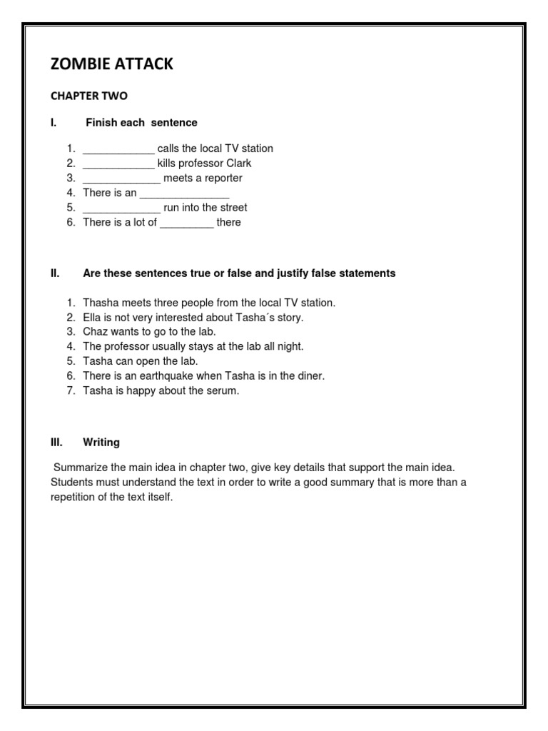 Zombie - Chapter Two | PDF