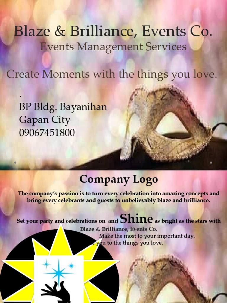 Final Masquerade JS PROM Tricia Duenas | PDF | Foods | Food And Drink