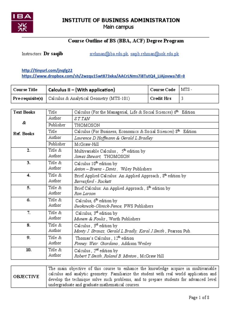 Cal II (With Application) | PDF | Curve | Profit (Economics)