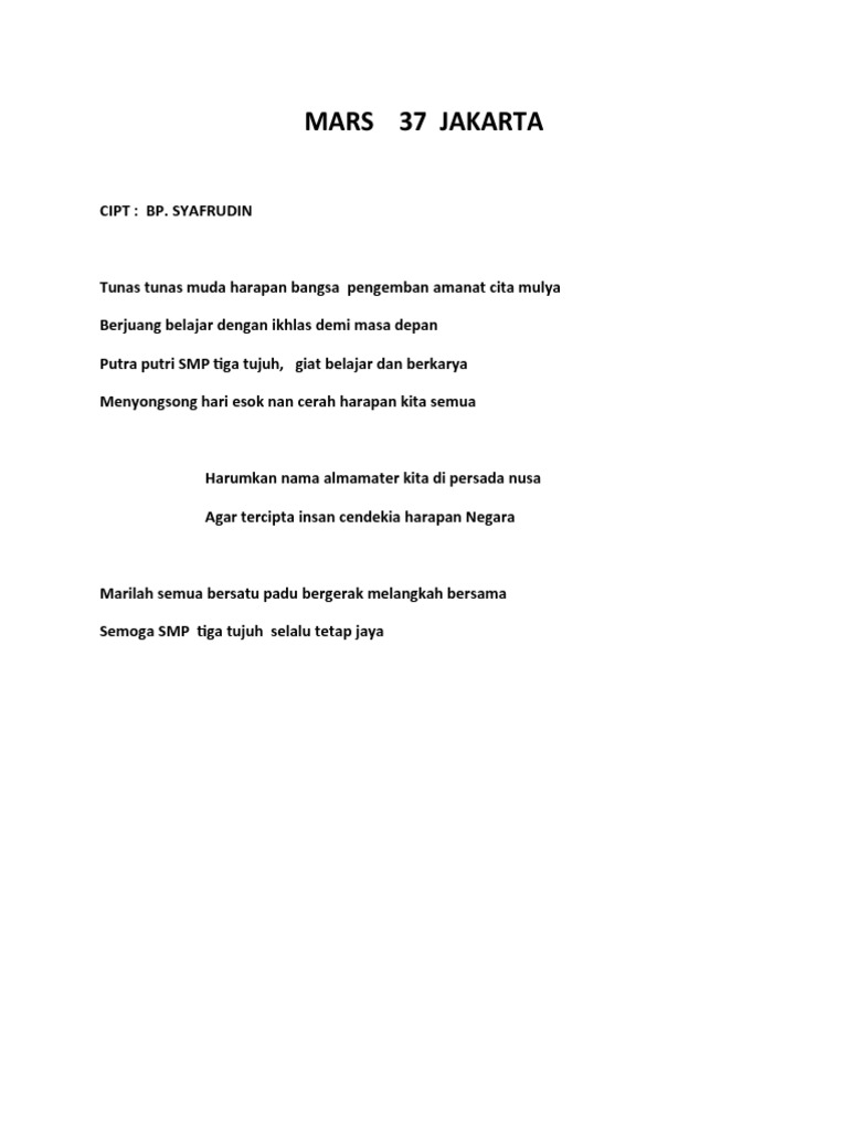 Teks Mars 37 | PDF