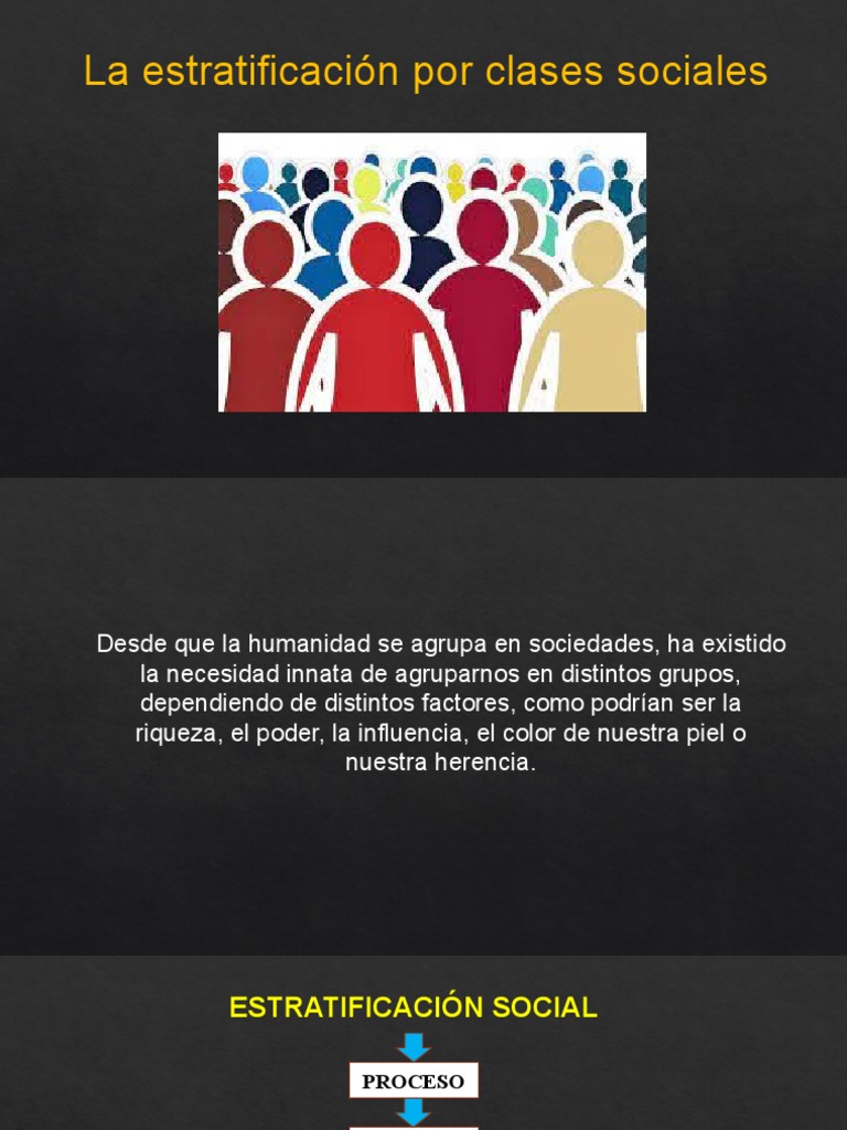 Clase Social y Estrato Social | PDF | marxismo | Sociedad