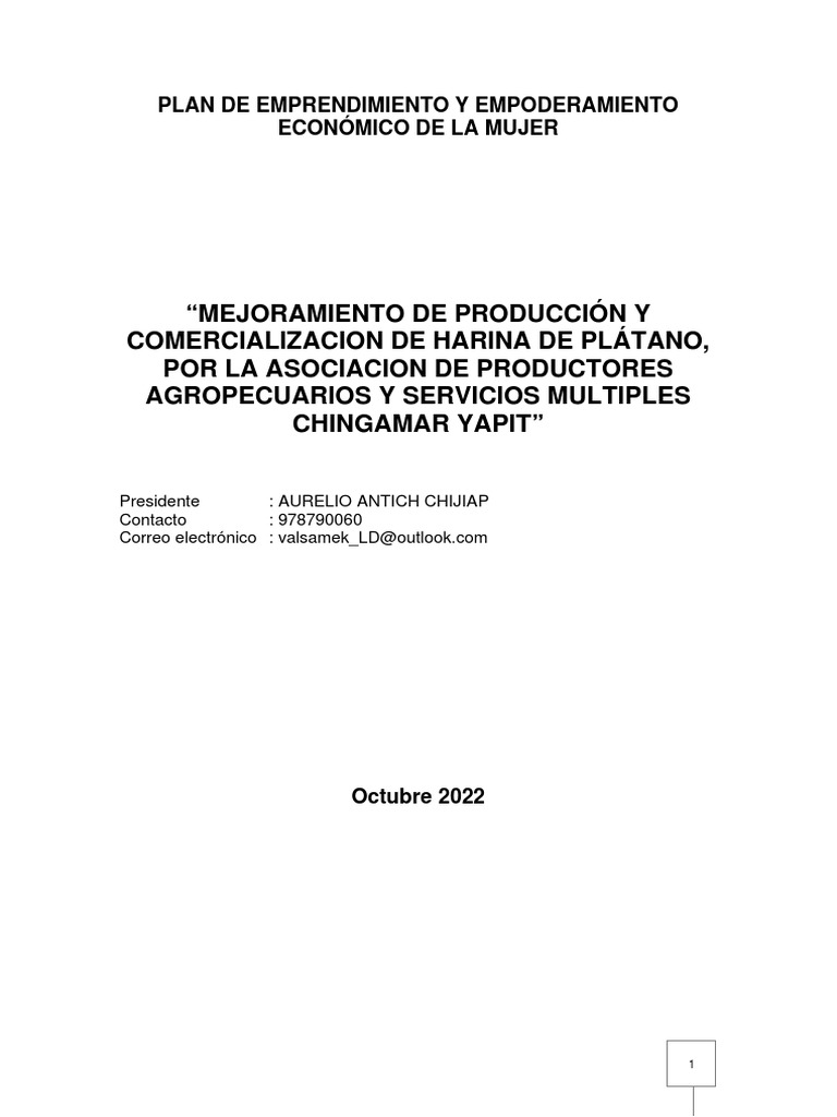 P.N. Yapit | PDF | Agricultura | Mercado (economía)
