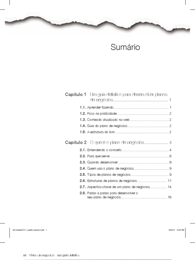 Plano de Negócios, Seu Guia Definitivo | PDF | Plano de negócios | Turismo