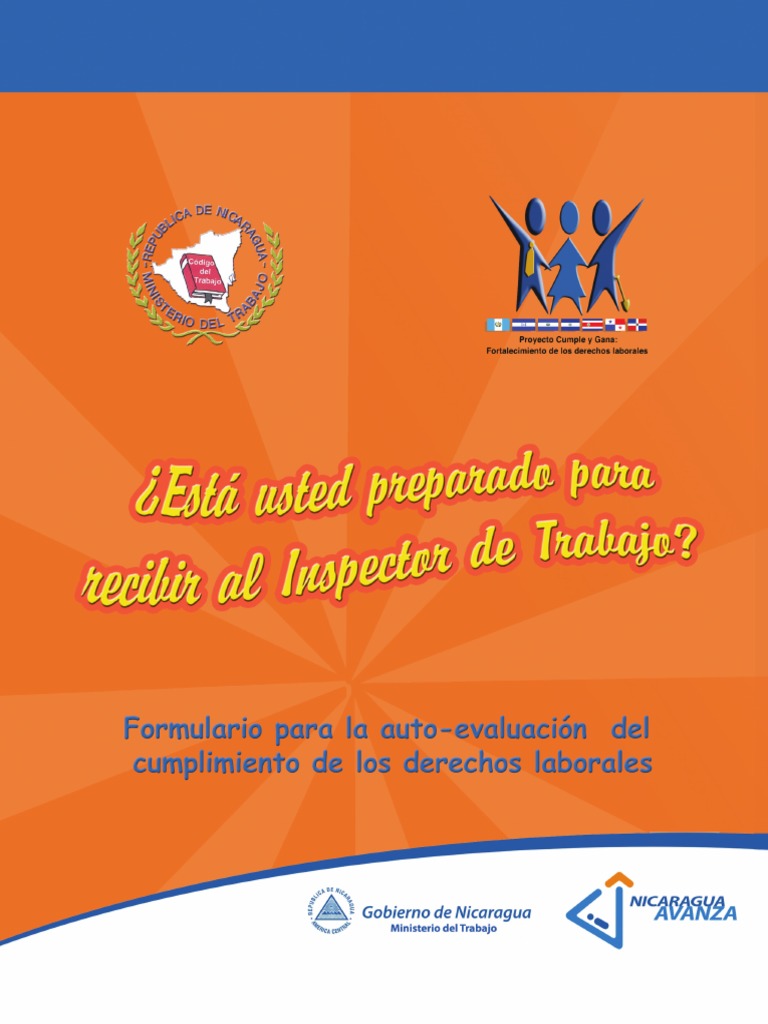 Formato Inspecciòn MITRAB | PDF | Salario | Sindicato