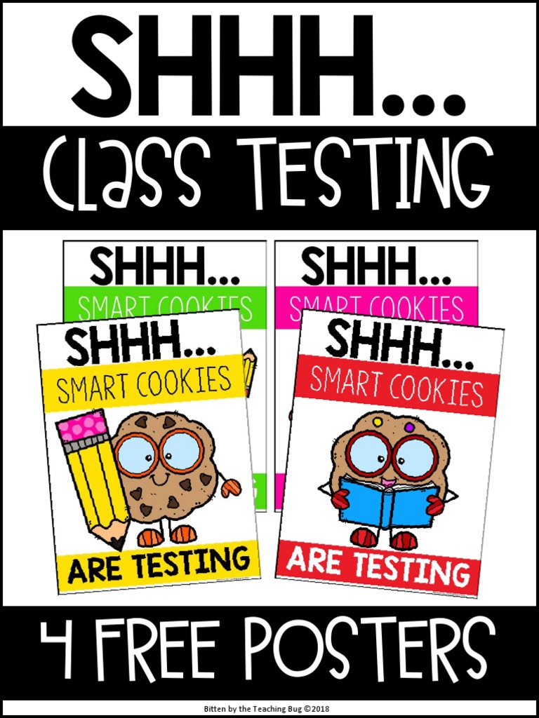 Shhh Testing Sign for Classrooms | PDF | Business