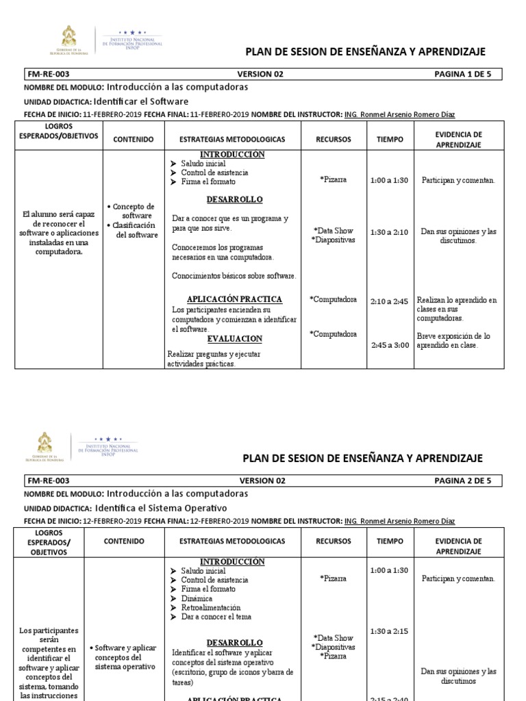PLAN DE SESION Electricidad Grupo I | PDF | Evaluación | Aprendizaje